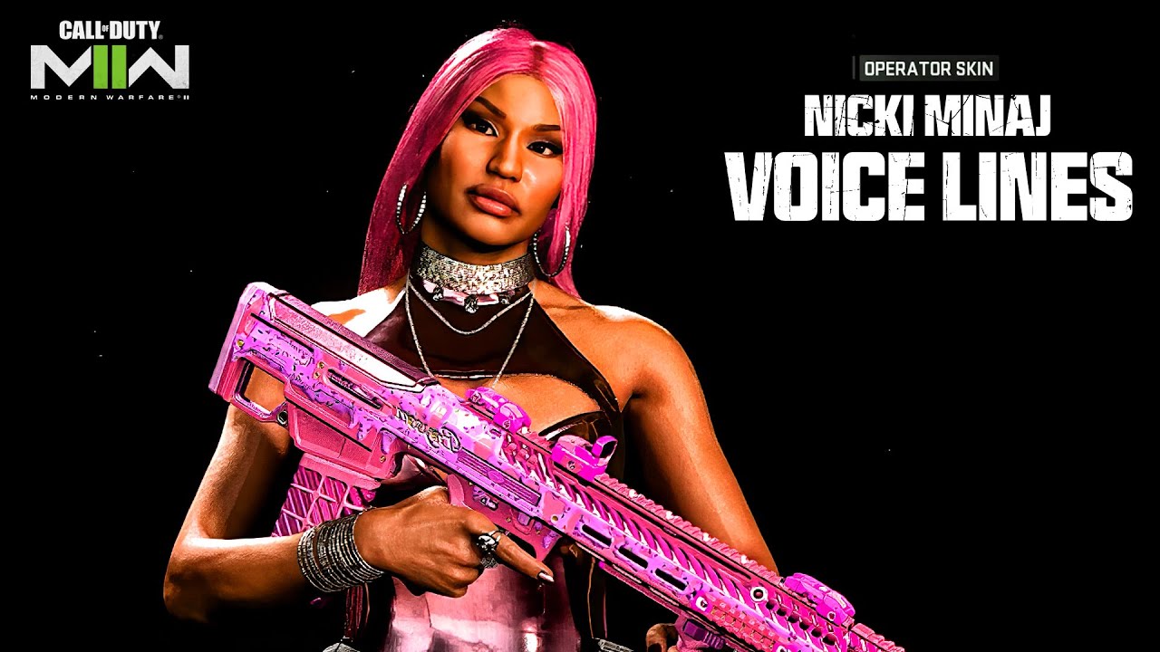 EVERY NICKI MINAJ OPERATOR VOICE LINES 🔊 MWII - YouTube