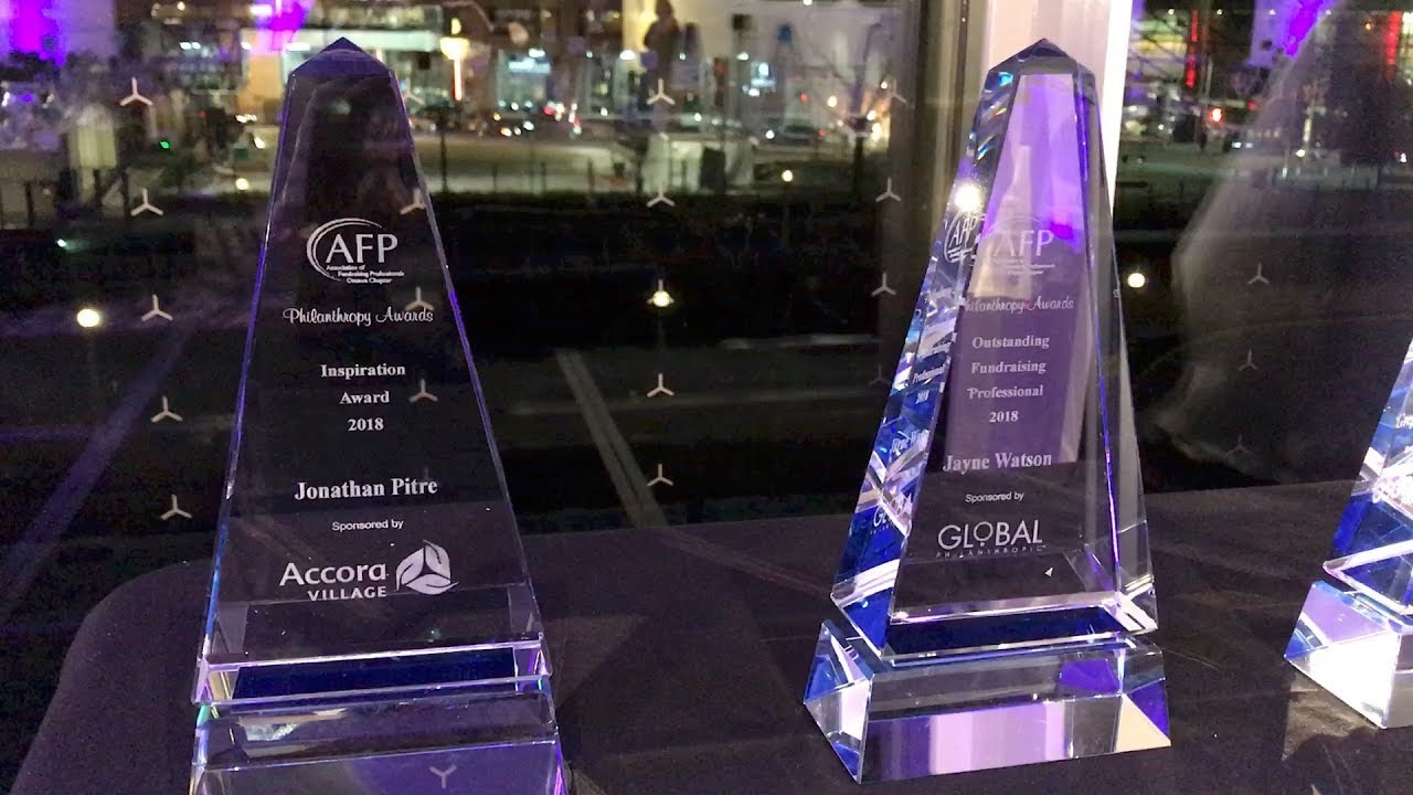 AFP Ottawa Philanthropy Awards - YouTube