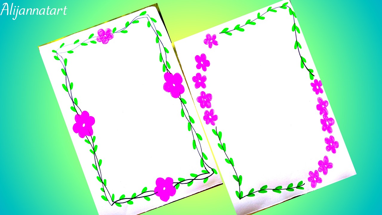 Assignment Border Design|project design|corev Page design|assignment ...