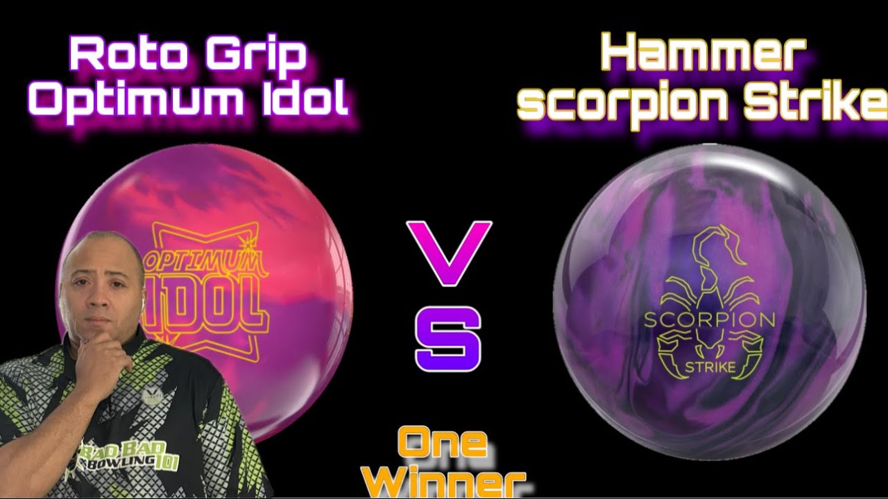 Roto Grip Optimum Idol Bowling Ball Comparison - YouTube