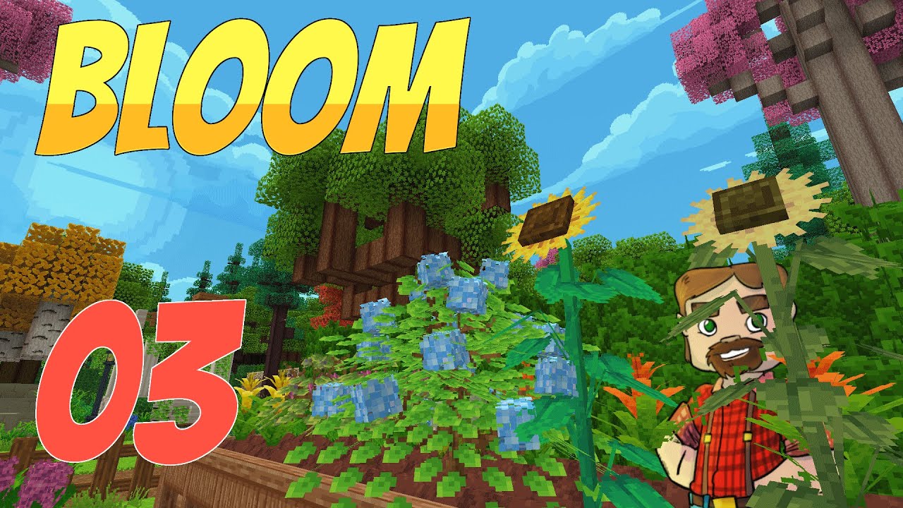 Minecraft Marketplace Map: Bloom! Episode 3: Secret Of The Maze! - YouTube