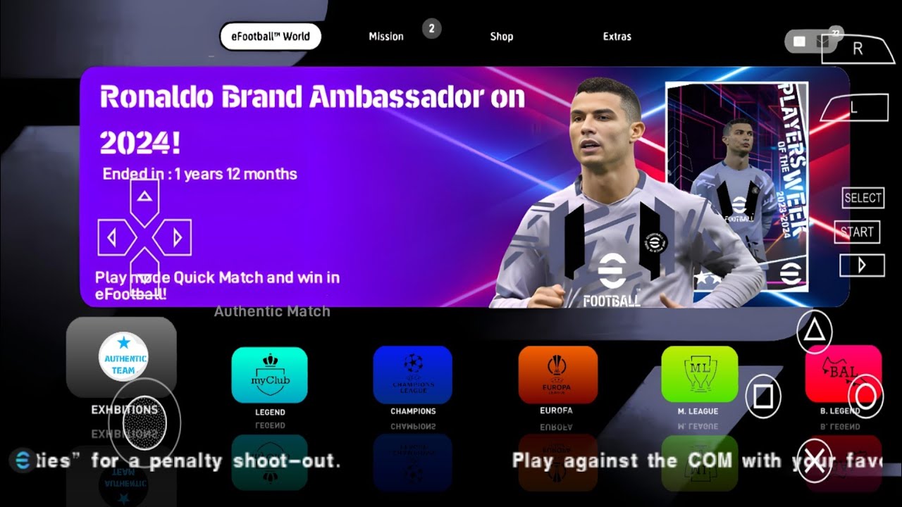 EFOOTBALL PES 2024 PPSSPP ORIGINAL PS5 On Android& ISO BEST Graphics ...