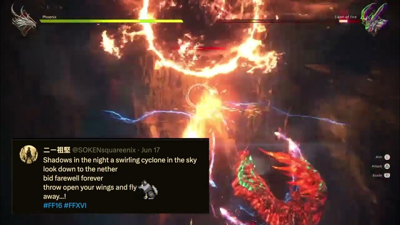 Final Fantasy XVI OST Lyrics: Ifrit vs Phoenix (Revenge Trailer) - YouTube