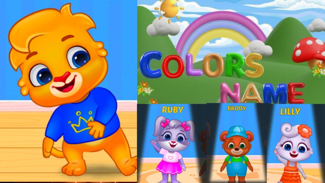 🌟 Play & Learn Colors with Games! | Baby Learning Video @cartoonbaby025 ...