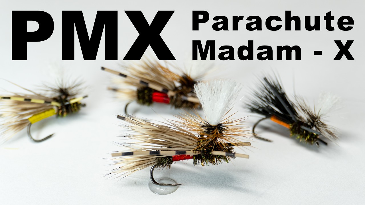 PMX (Parachute Madam-X) Dry Fly - Fly Tying Tutorial - McFly Angler - YouTube