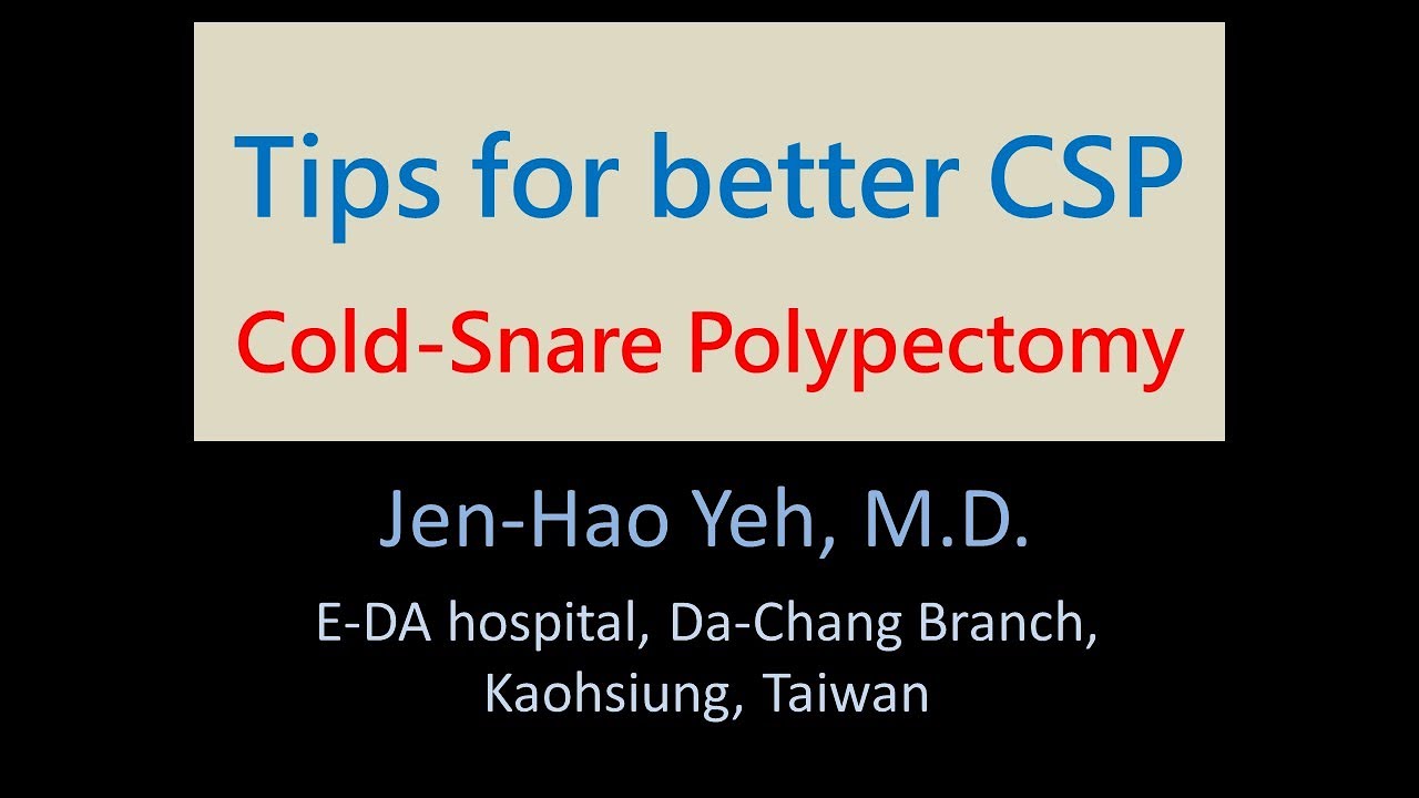Tips for better cold-snare polypectomy - YouTube