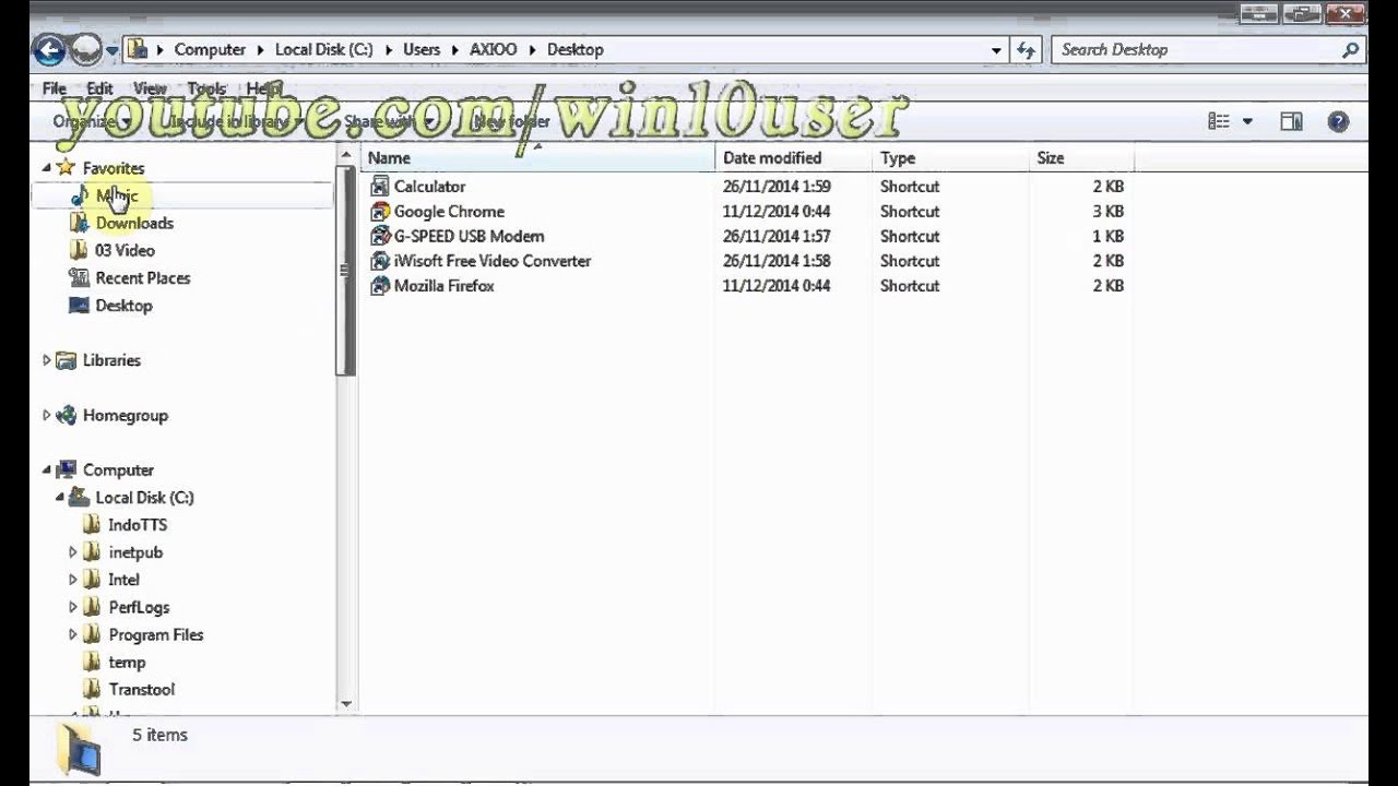 Windows 7 Ultimate Tips How To Add Desktop To Favorites YouTube windows-7-ultimate-tips-how-to-add-desktop-to-favorites-youtube