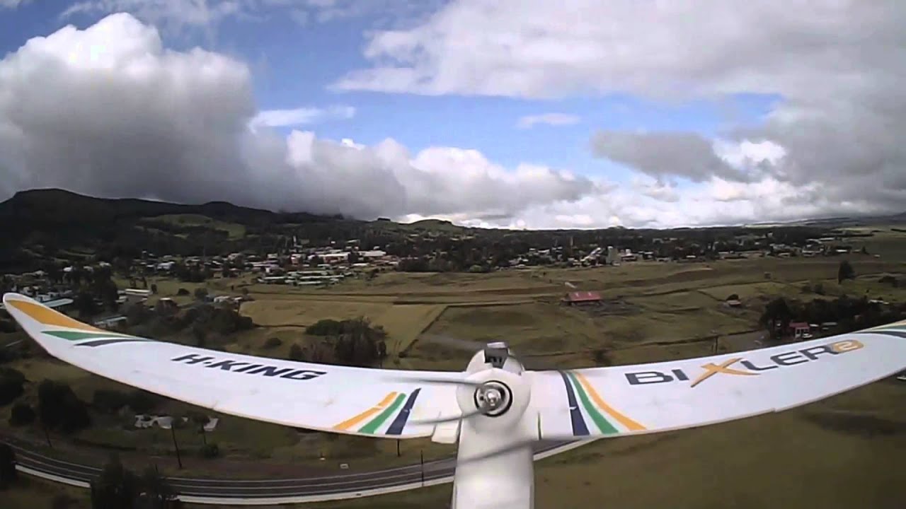 Bixler 2 - Wingtip Stall and Crash - YouTube