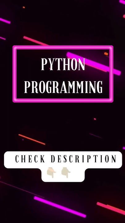 Learn Python Programming In 10 Days Pythonprogramming Python Pythontutorial