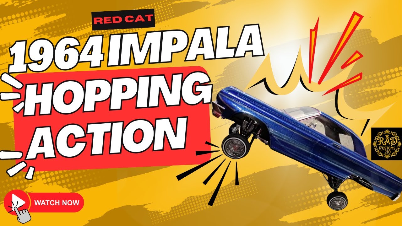 Redcat 64 Impala hopping action - YouTube
