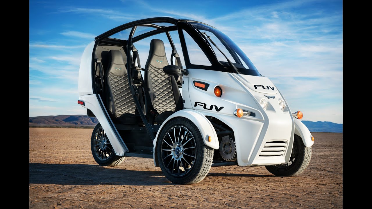 Arcimoto FUV High Growth Electric Enclosed Three Wheel Motorcycle for ...