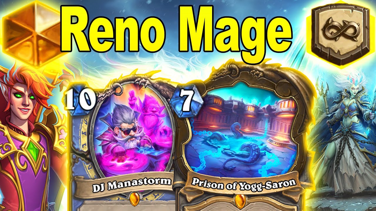 THE BEST MAGE DECK! NEW DJ Manastorm Yogg Reno Mage At Wild Festival of ...