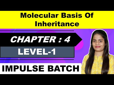 Molecular Basis of Inheritance | Level 1 MCQ | Anjali Ma'am | Maharashtra Board