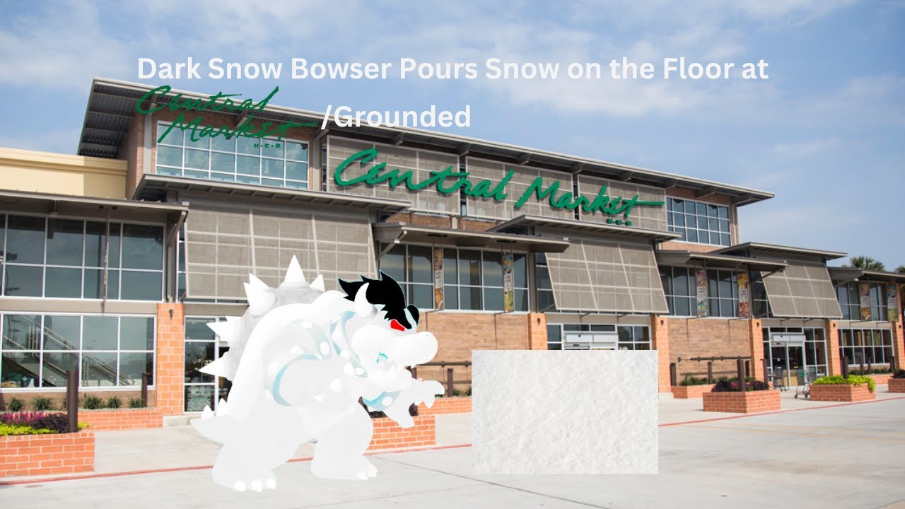 Dark Snow Bowser Pours Snow on the Floor at Central Market/Grounded ...