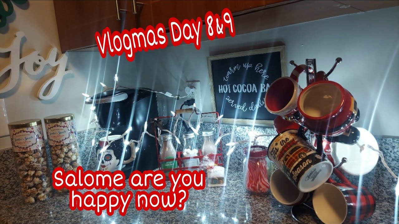 Vlogmas Day 8 and 9! Christmas tings with Salome Emani and 1KWarren ...