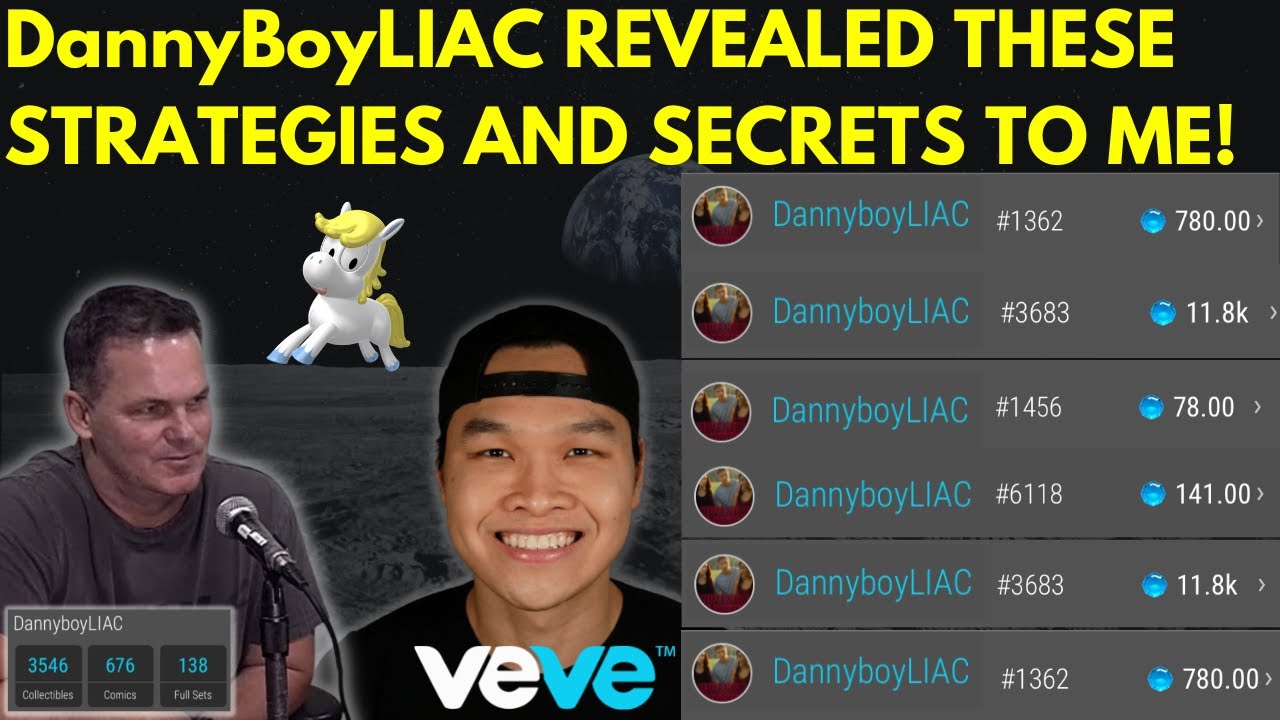 TOP 10 VEVE NFT WHALE DannyBoyLIAC REVEALED STRATEGY AND HOW TO MAKE ...