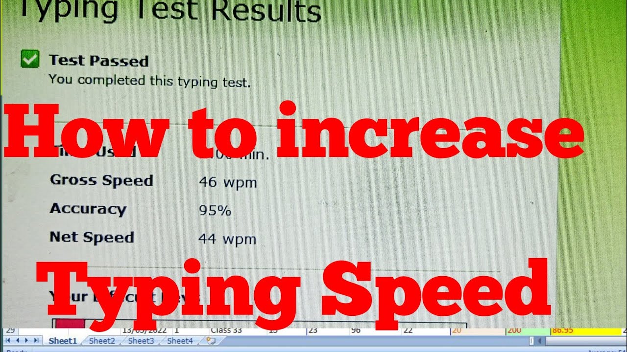 How to Increase Typing Speed | Typing Speed Kaise Badaye | How to ...