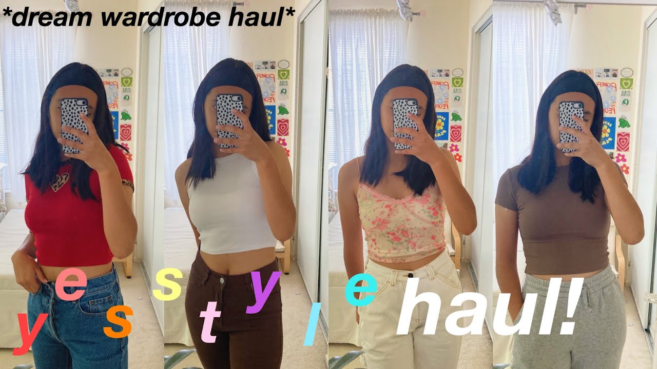 Yesstyle Haul Try On Haul Buying My Dream Wardrobe Ft Yesstyle Youtube