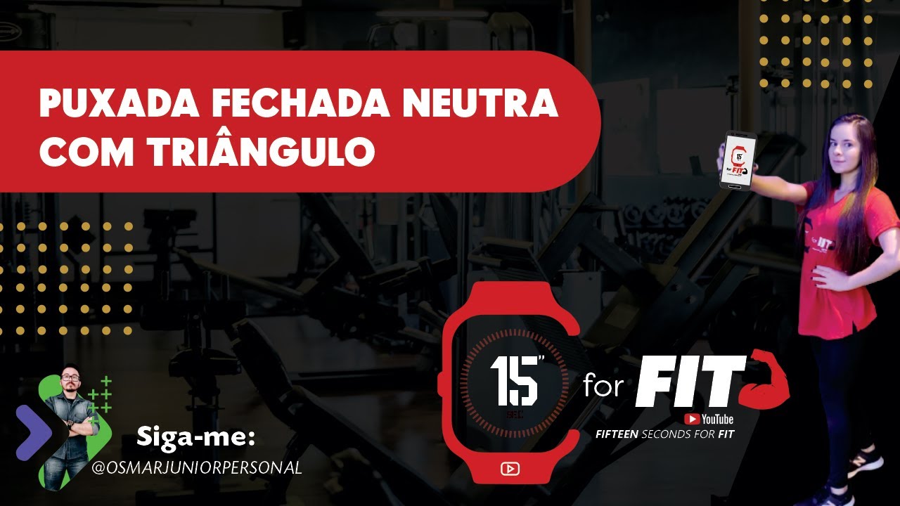PUXADA FECHADA NEUTRA COM TRIÂNGULO | STRAIGHT-ARM LAT PULL DOWN - YouTube