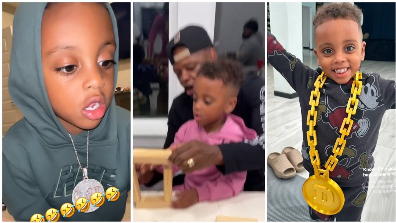 funnyMike son londyn just having fun with dad - YouTube