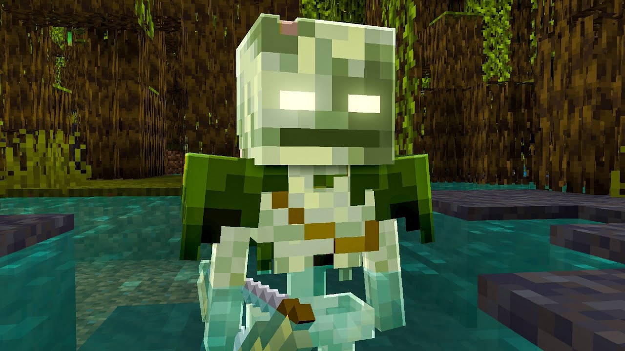Minecraft's New Snapshot Adds Swamp Creatures - YouTube
