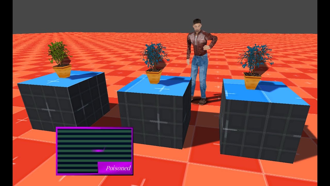 Unity 3D : Developing Status Effects : Poisoned : Retro Horror Template ...