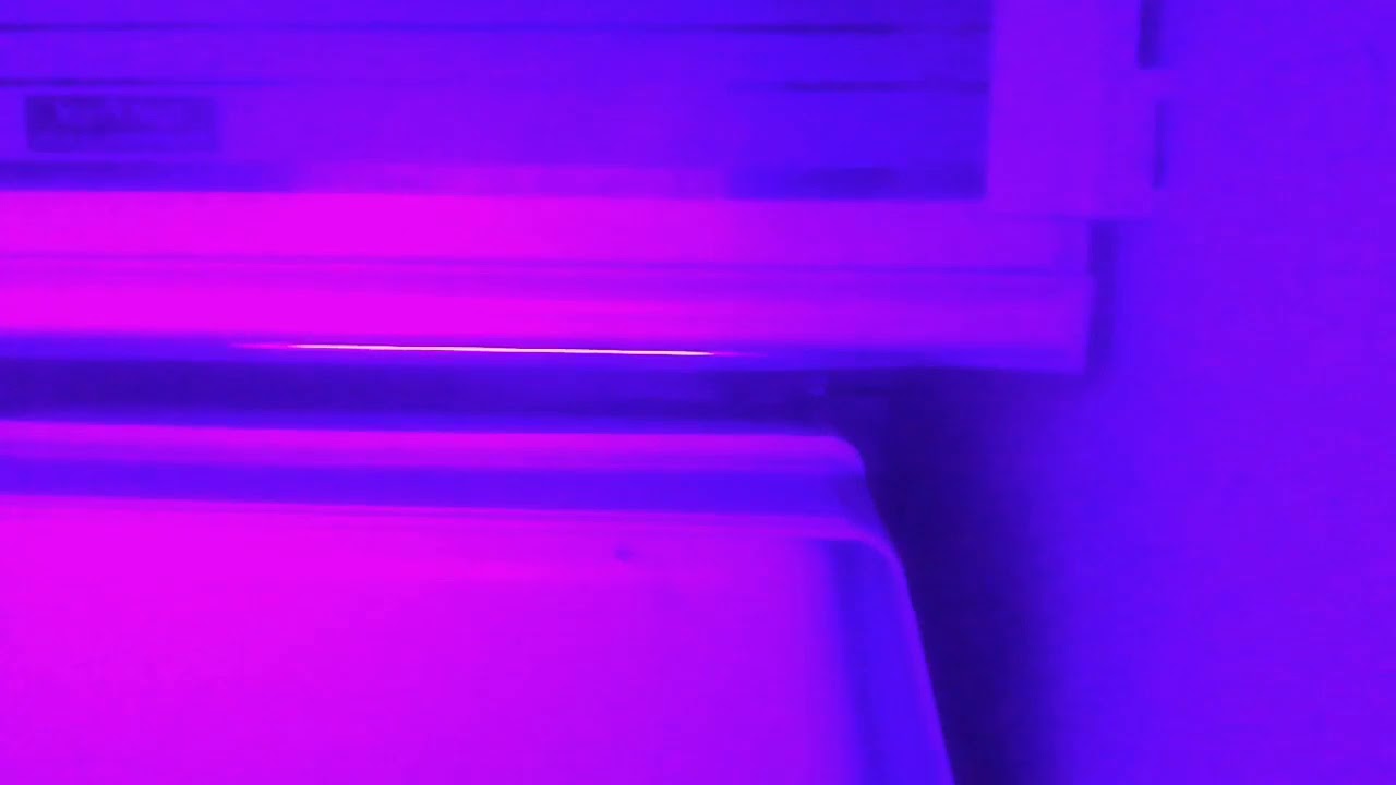 My fridge light is purple - YouTube