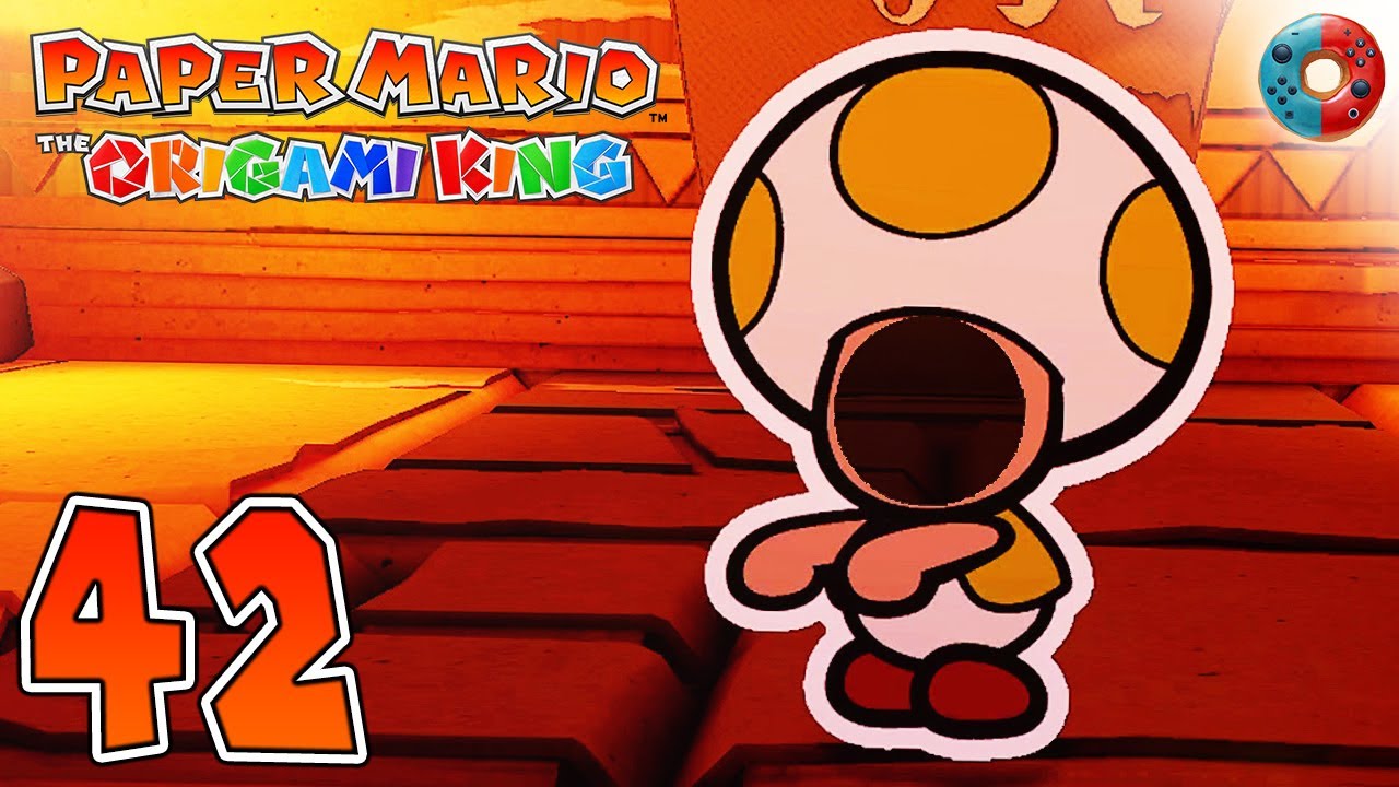 A TOAD FACE-OFF | Part 42 | Paper Mario: The Origami King - YouTube