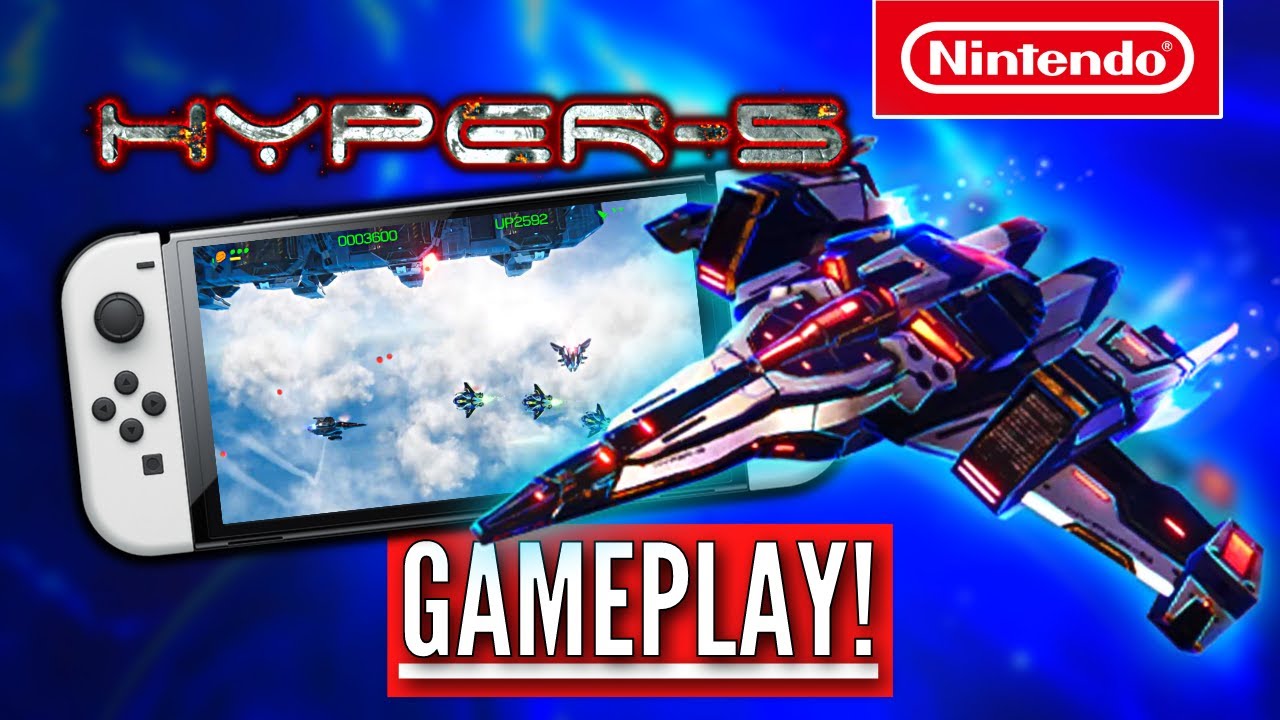 This NEW Shmup Is Pretty Awesome! Hyper-5 Gameplay - YouTube