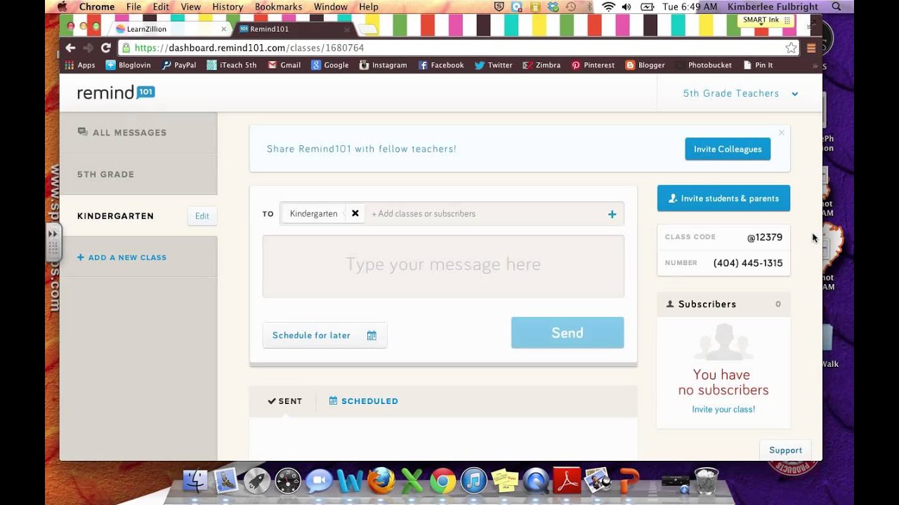 Remind 101 Tutorial for Teachers - YouTube
