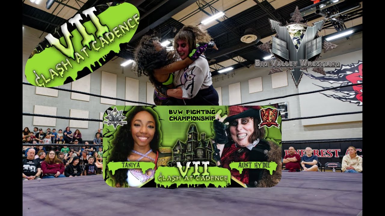 BVW Fighting Championship: Taniya (c) Vs. Auntie Hydie | Clash At ...