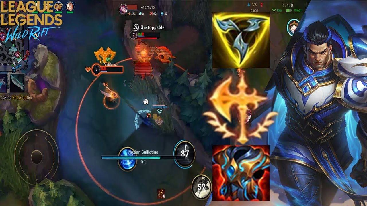 DARIUS (SEASON 12) ONCE ULT ENEMY DIE - Build Gameplay - YouTube