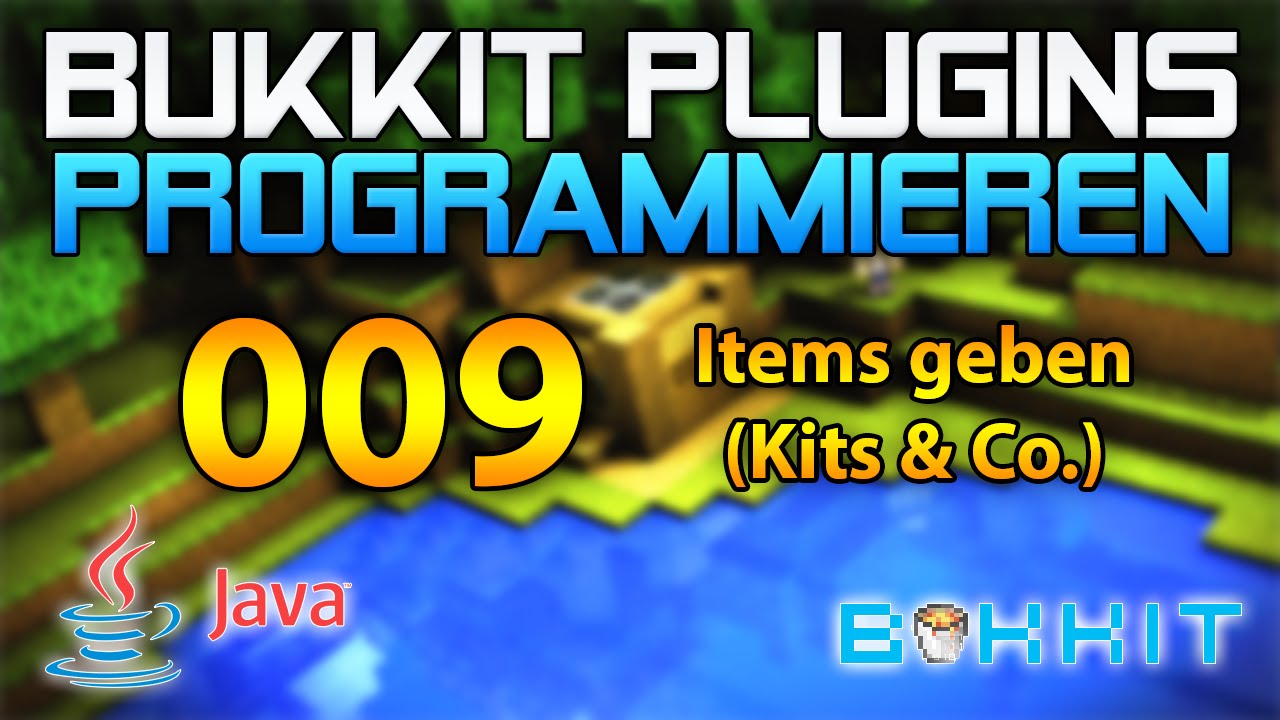 Items geben (Kits) - Folge 9 - Tutorial-Reihe: Bukkit Plugin ...