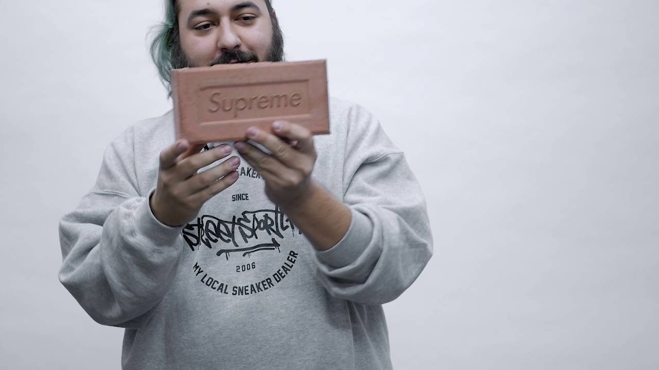 Unboxing Supreme Brick - YouTube