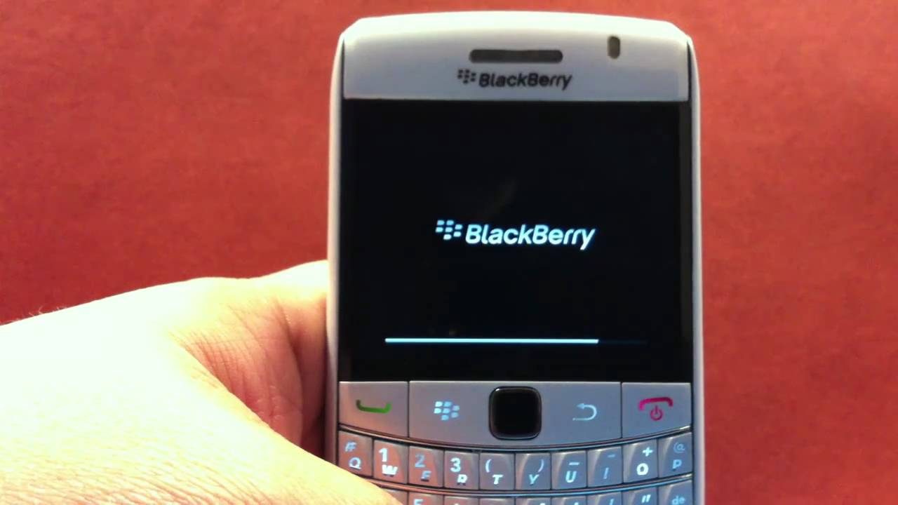 My BlackBerry 9700 Bootup Time on OS6 - YouTube