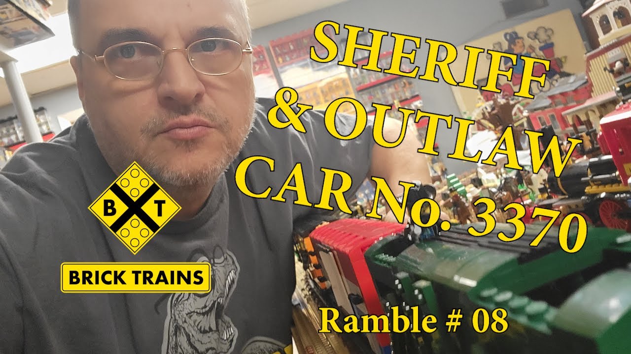SHERIFF & OUTLAW CAR No. 3370 in LEGO, The Ramble # 08 - YouTube