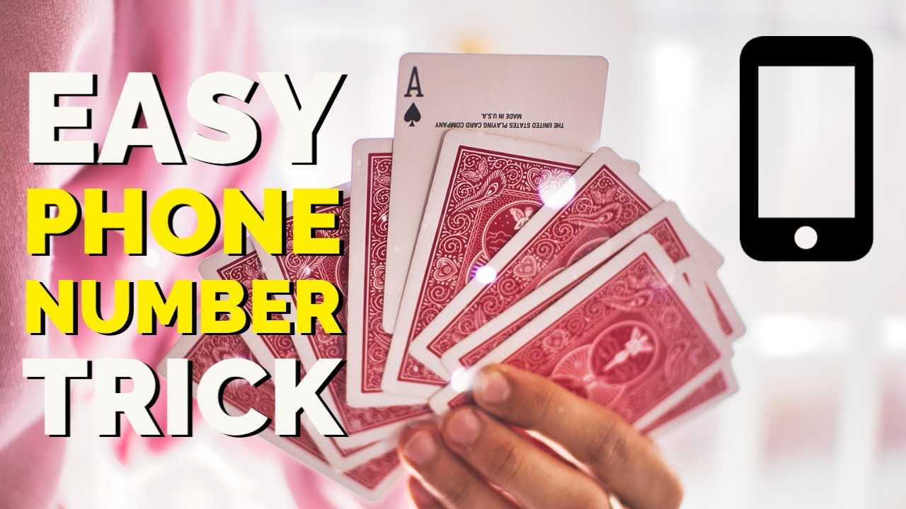 Get Their Number With THIS EASY CARD TRICK Tutorial YouTube Get Their Number With THIS EASY CARD TRICK Tutorial YouTube