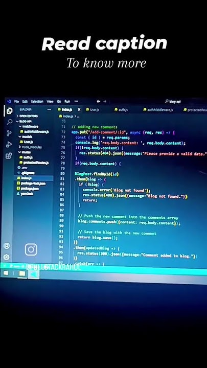 Blog Api In Node Js Using Express Mongoose Jwt And Bcrypt Nodejs Reactjs