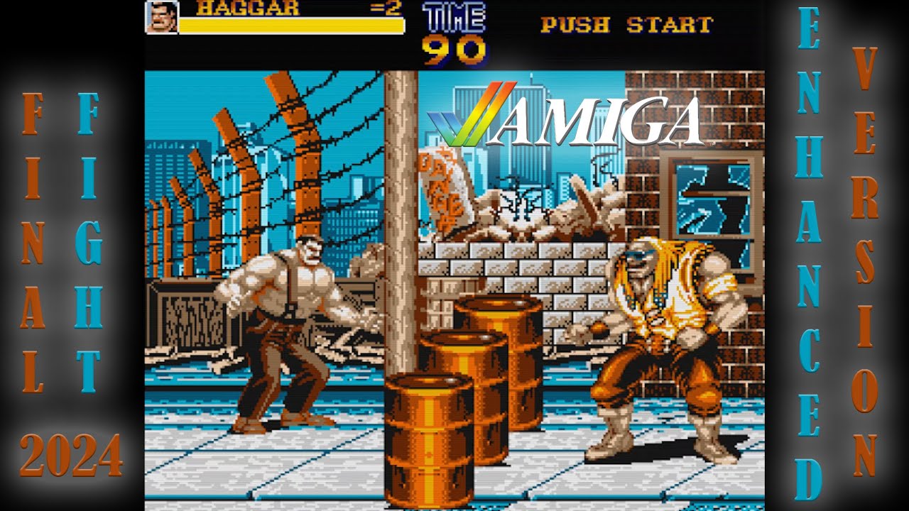 Final Fight (Enhanced Version 2024) Amiga - YouTube