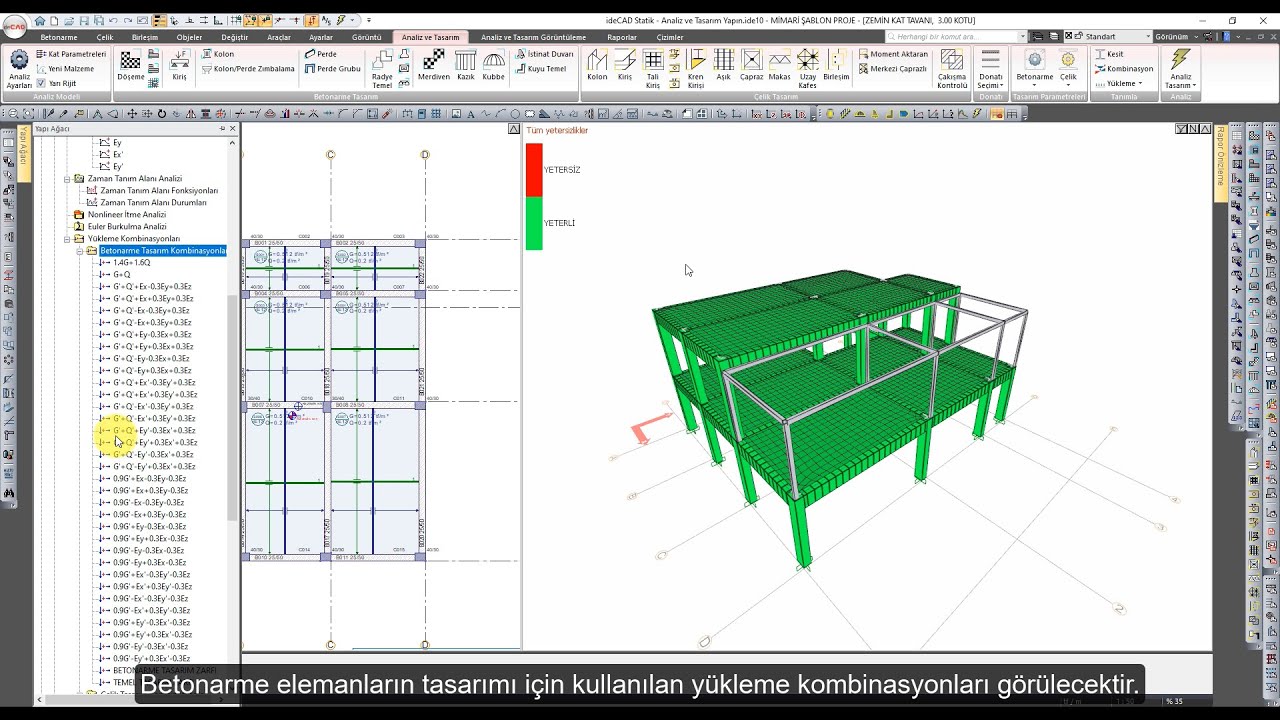 ideCAD Statik | Analiz ve Tasarım Yapın - ideCAD Yapı Bilgi Modellemesi - YouTube