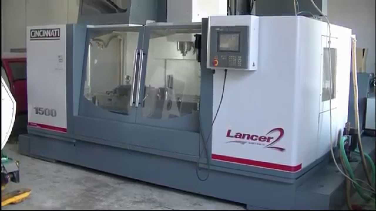 CINCINNATI Lancer 2 1500 _ www.gielda-cnc.com - YouTube