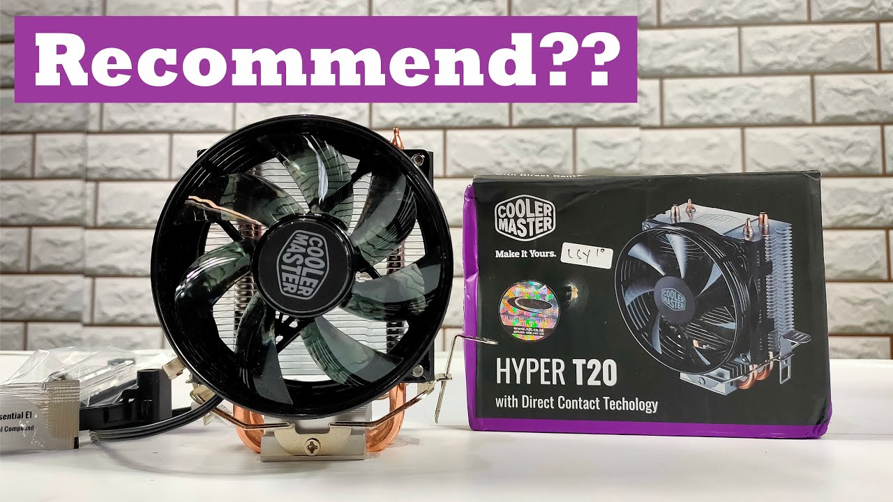 Review CPU Cooler Cooler Master Hyper T20 - YouTube