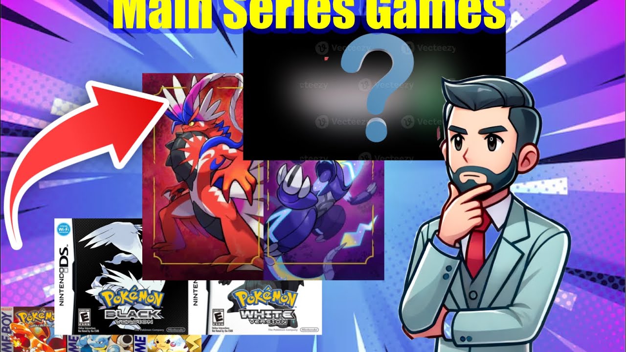 History of The Pokemon Main Series Games Explained in 2 minutes - YouTube