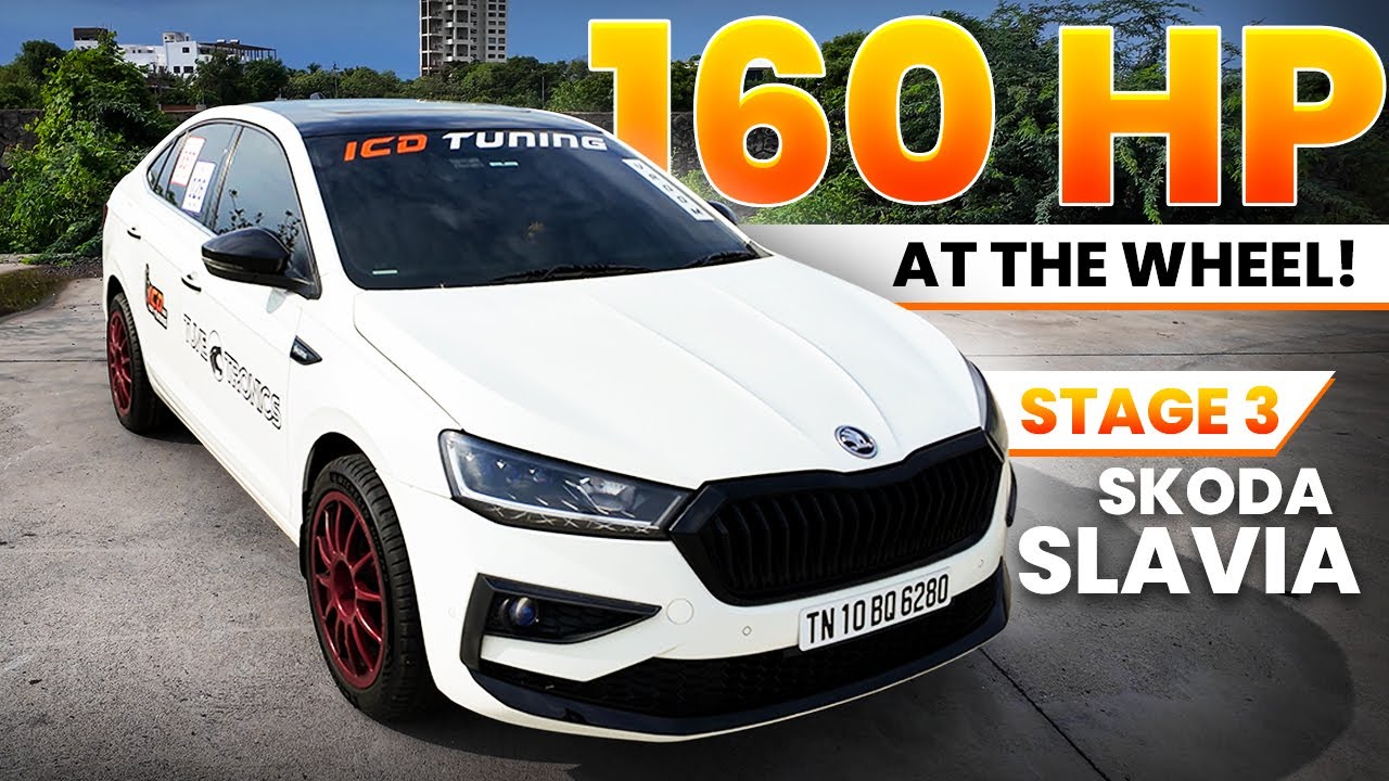 This modified Skoda Slavia with bigger turbo does not disappoint! - YouTube