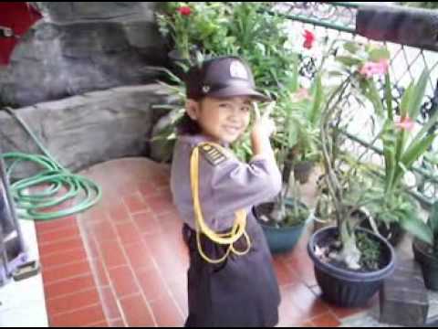 cute and fun kids police woman with smile - YouTube