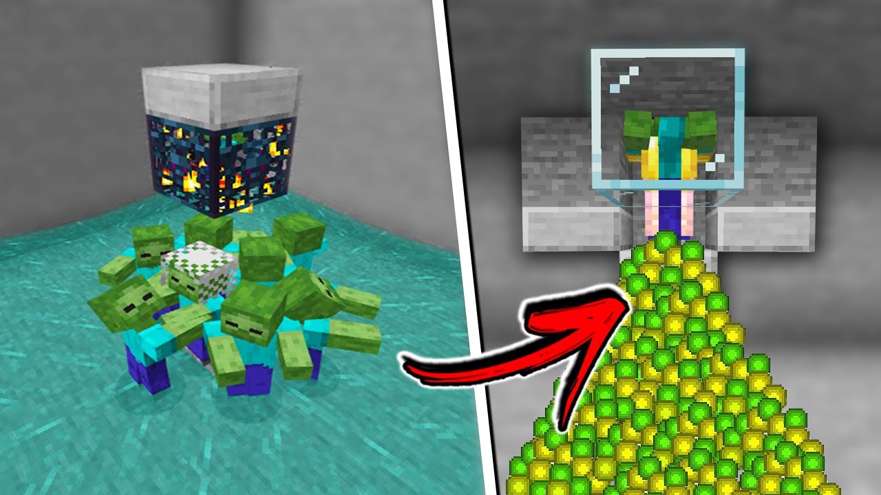 A MELHOR FARM de XP com MOB SPAWNER no Minecraft 1.21 - YouTube
