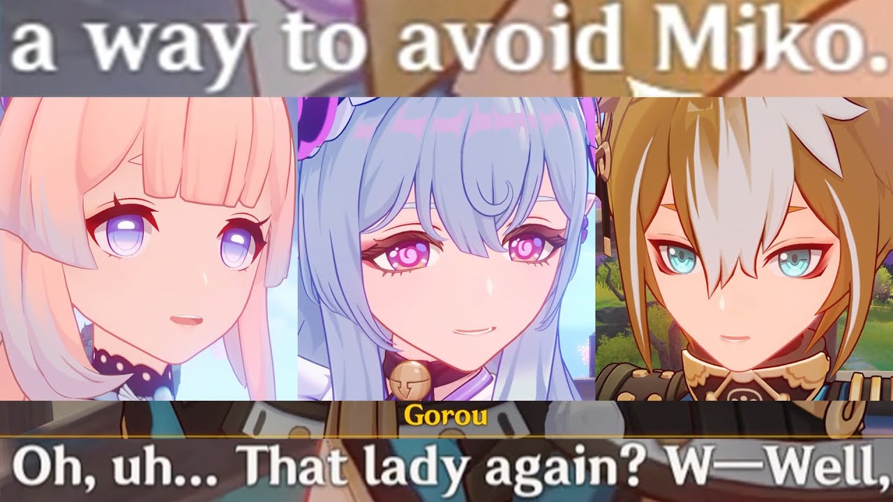 MIZUKI's Plan with KOKOMI & GOROU Cutscene Genshin Impact 5.4 Story - YouTube