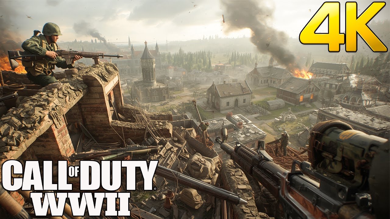 Stronghold COD World War 2 Realistic Graphics - Call of Duty WW2 ...
