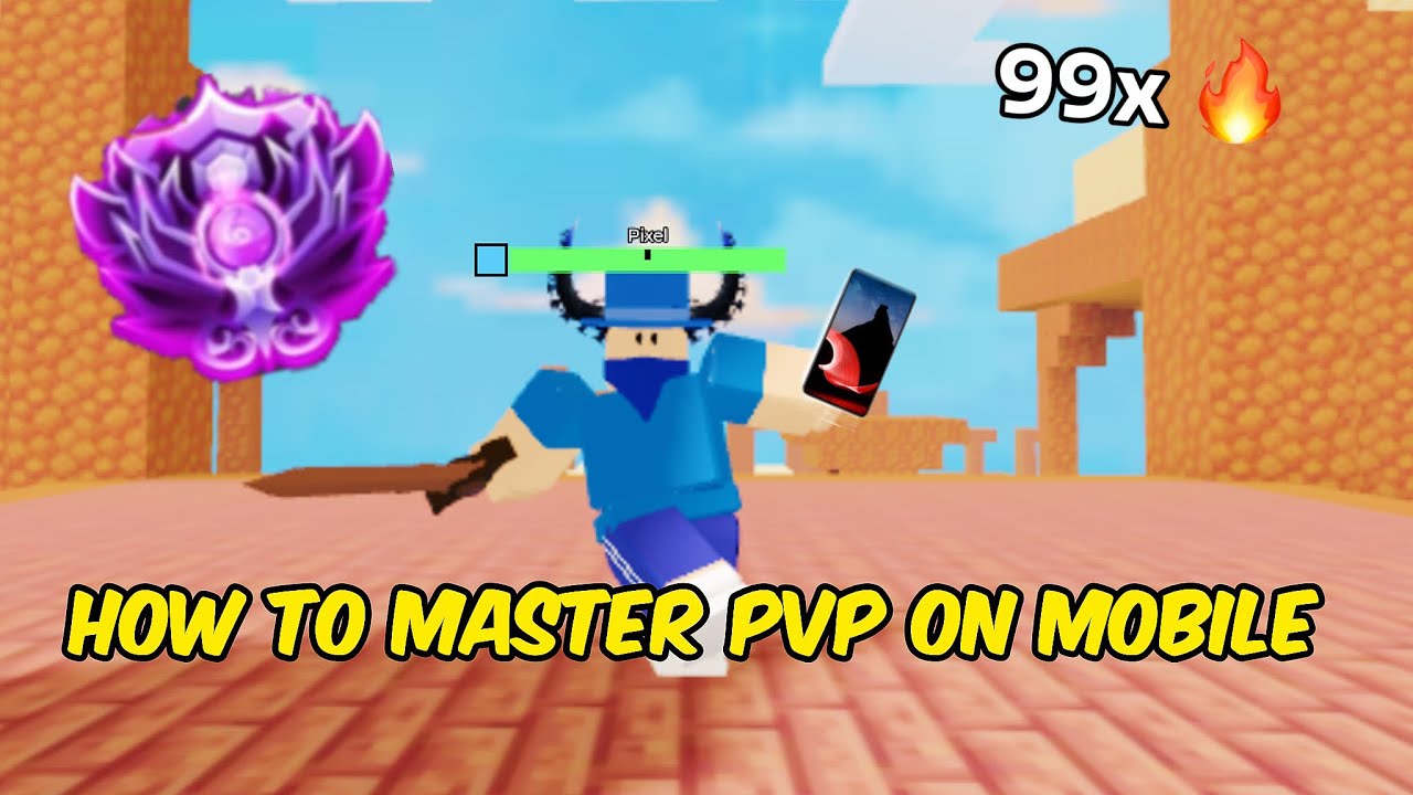 How to mater PvP on mobile (Roblox Bedwars) - YouTube