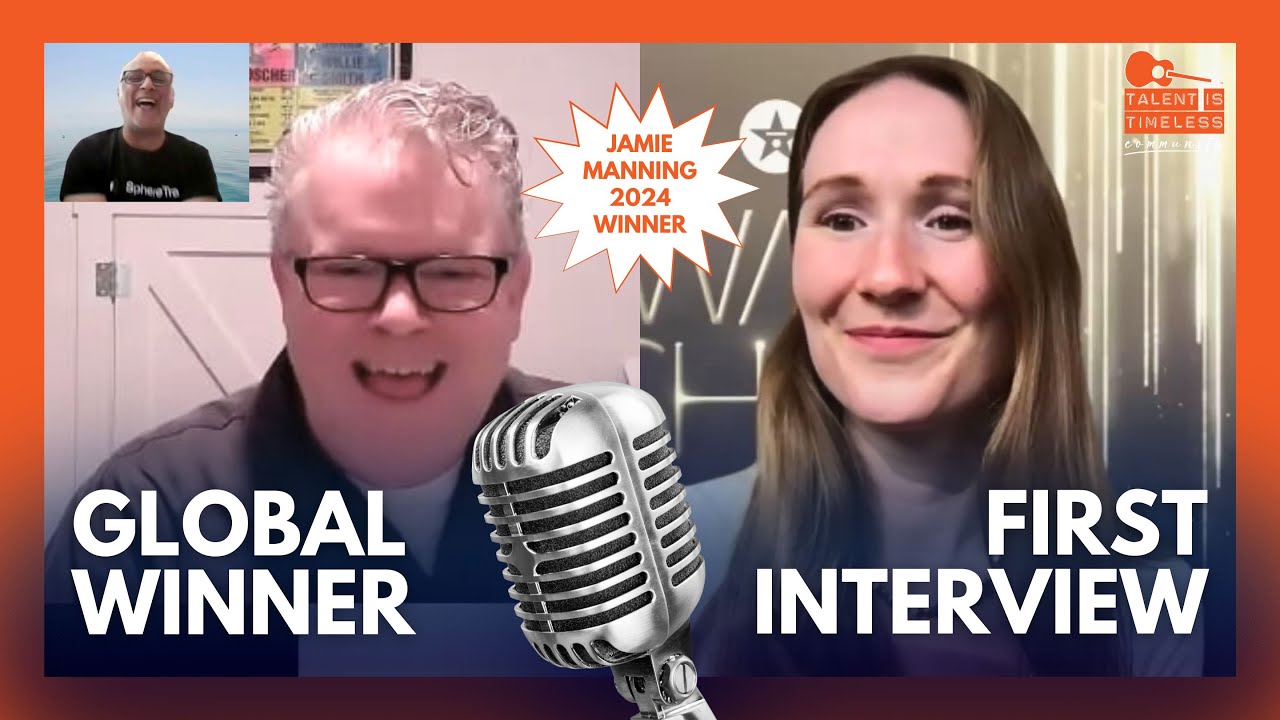 Jamie Manning - Talent Is Timeless Global Winner 2024 - First Interview ...